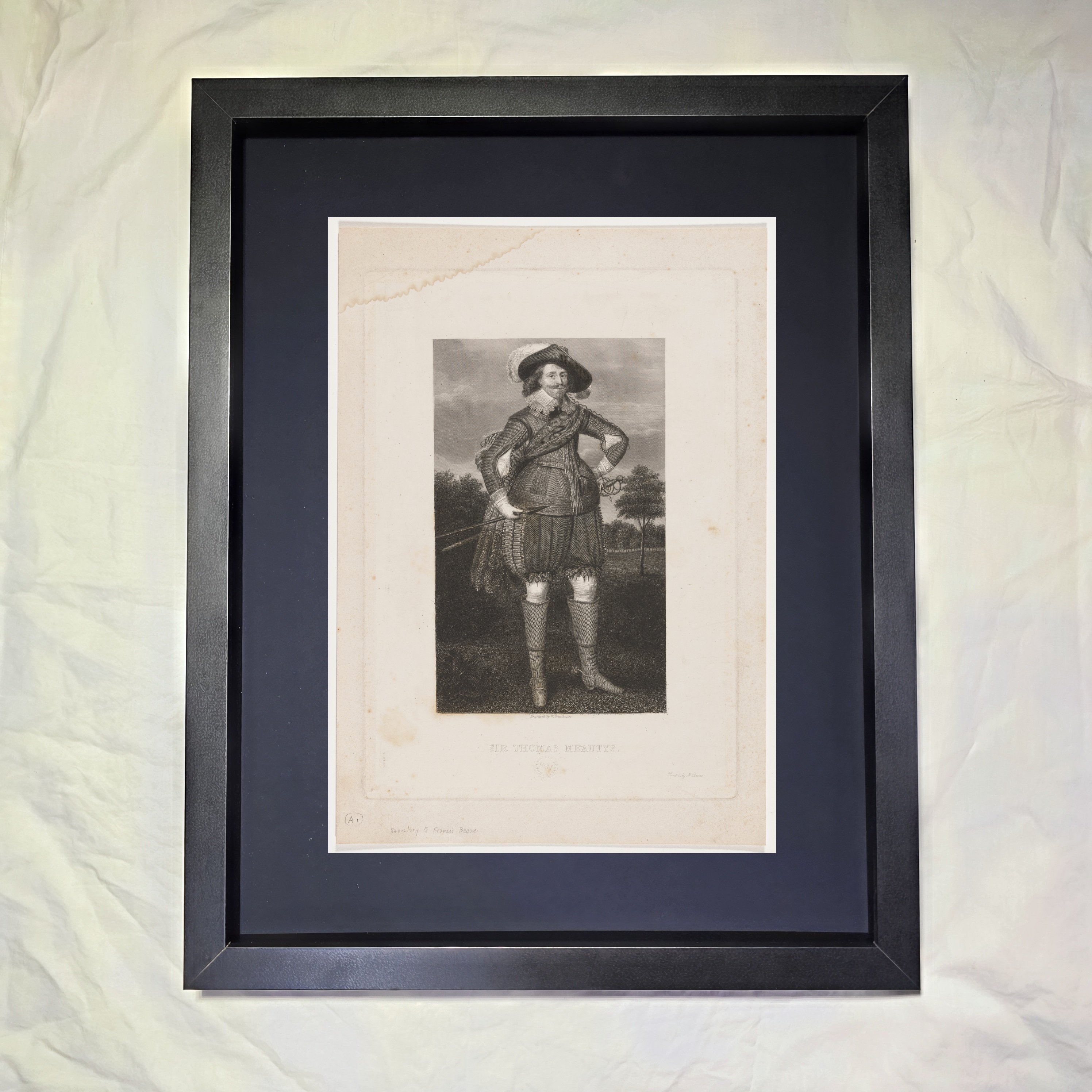 William Greatbach "Sir Thomas Meautys, Secretary to Sir Francis Bacon ...